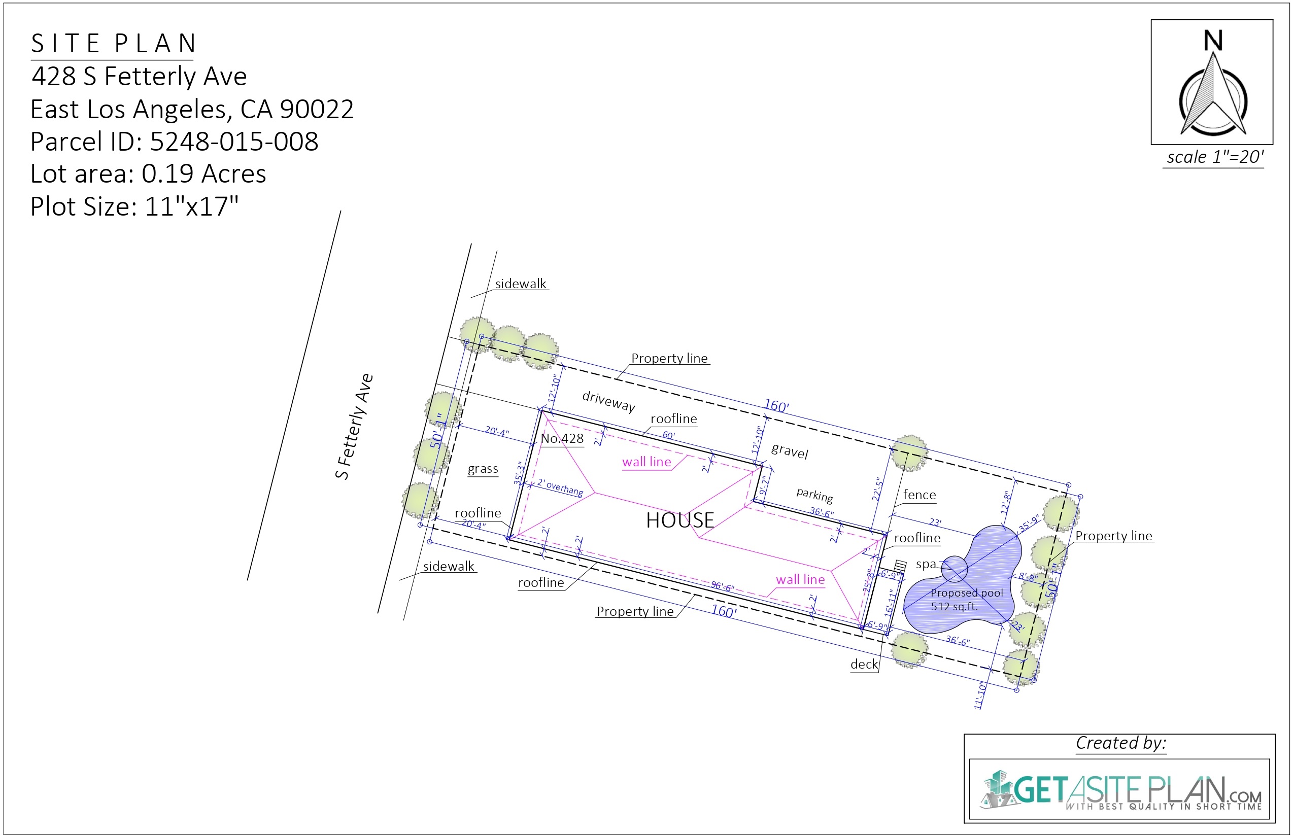 Medium Package Site Plan Get A Site Plan