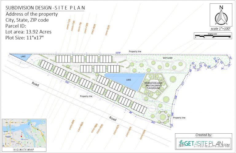 Subdivision Design - Get A Site Plan
