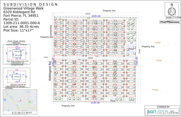Subdivision Plan and Design - Layout and Site Planning - Get A Site Plan
